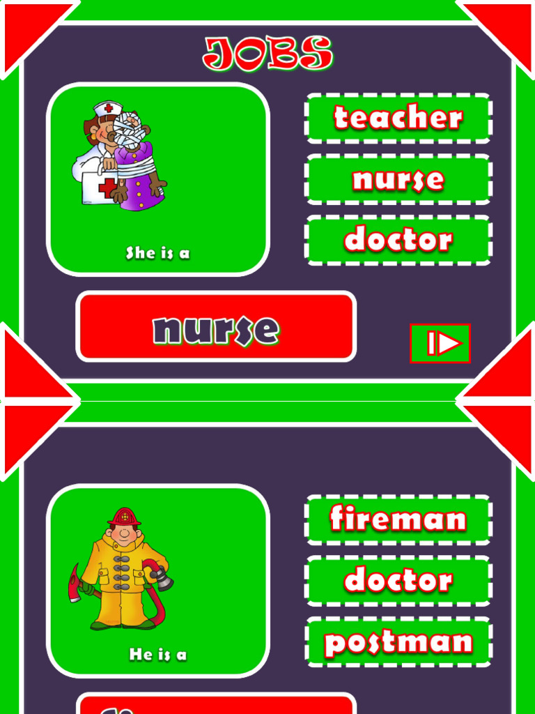 Jobs Fun Activities Games 89741 | PDF