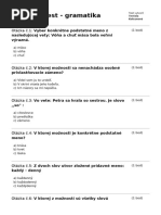 PRÍSLOVKY (Prac. List) | PDF