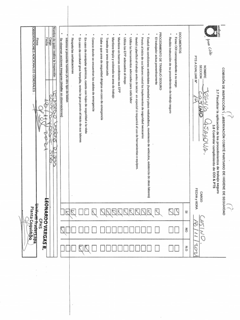 3.7 3.8 Inspeccion y Control de Odi y Pts | PDF