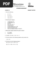 Grade 8 Data Handling Worksheet 2024 | PDF
