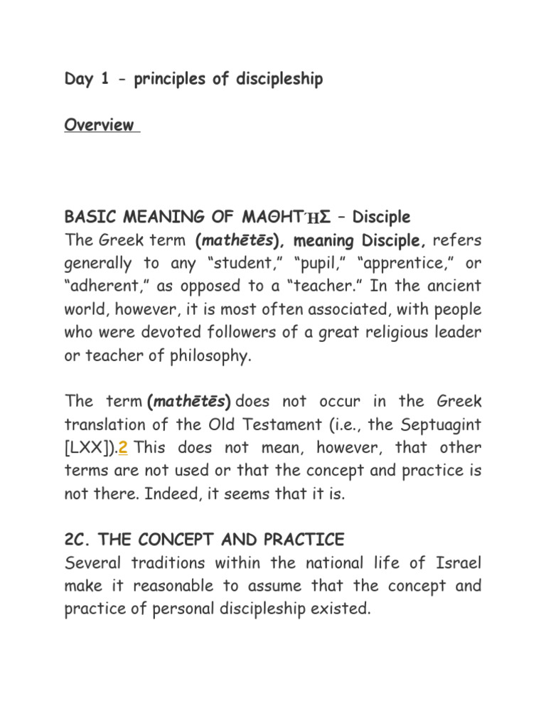 PDF Document | PDF | Disciple (Christianity) | Jesus