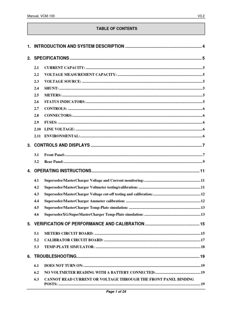 Superseder Battery Charger Manual | PDF | Battery Charger | Resistor