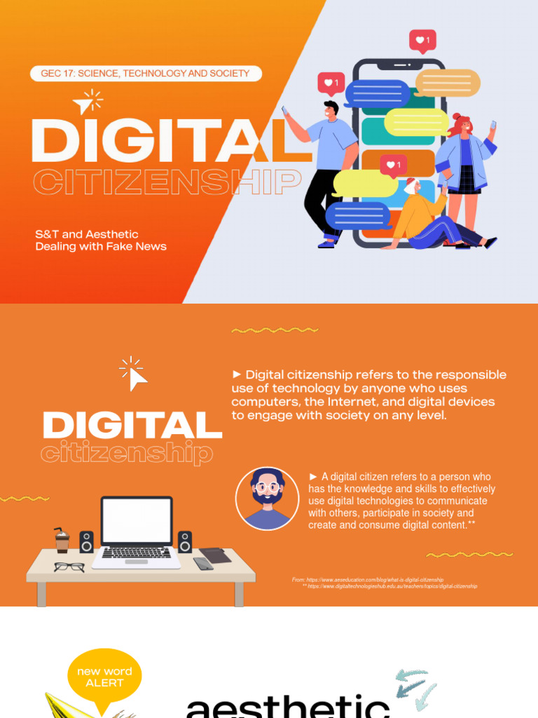 Lesson 10 Digital Citizenship | PDF | News | News Media