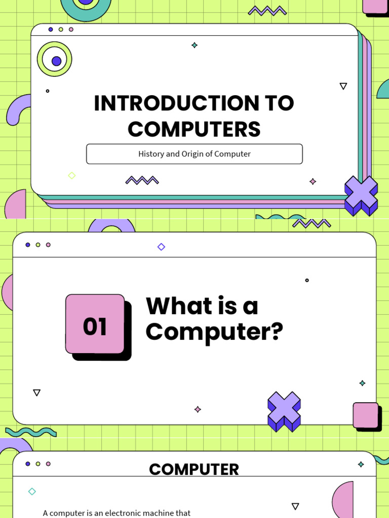 Intro To Computers | PDF | Floppy Disk | Operating System Intro To Computers | PDF | Floppy Disk | Operating System