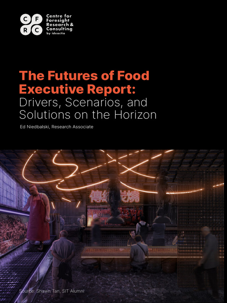 CFRC - The Future of Food | PDF | Food Security | Reclaimed Water