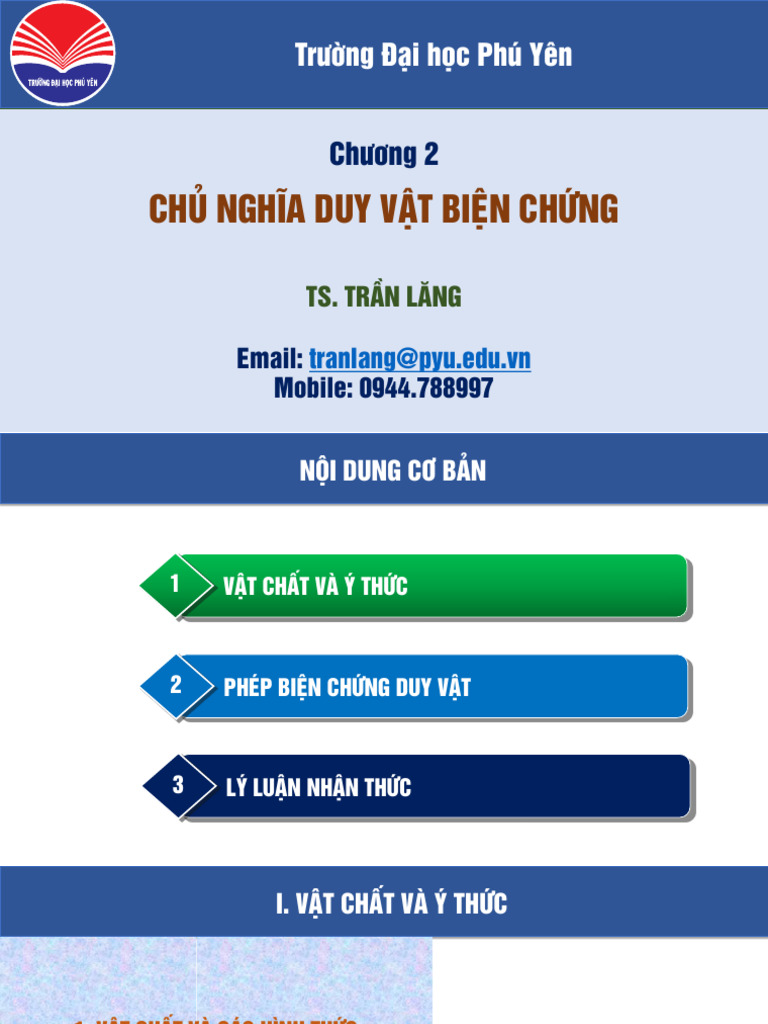 Chuong 2. CNDV BIEN CHUNG | PDF