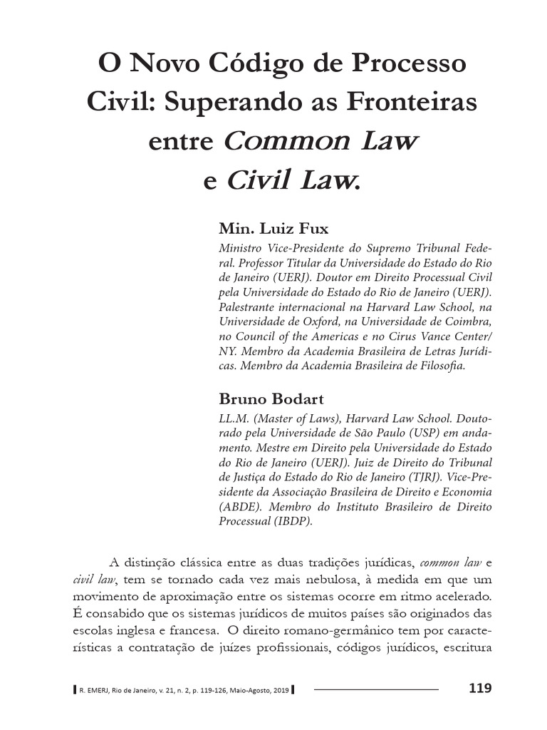 Novo Codigo Processo Fux | PDF | Jurisprudência | Prova (jurídico)