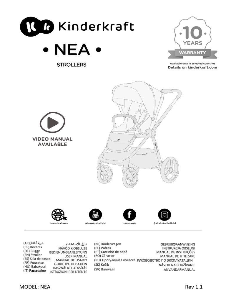 Kinderkraft NEA Manual | PDF