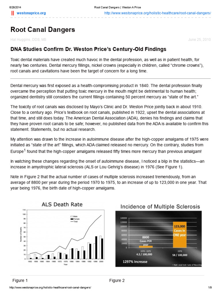 Root Canal Risks: Health Impacts | PDF | Human Tooth | Bacteria
