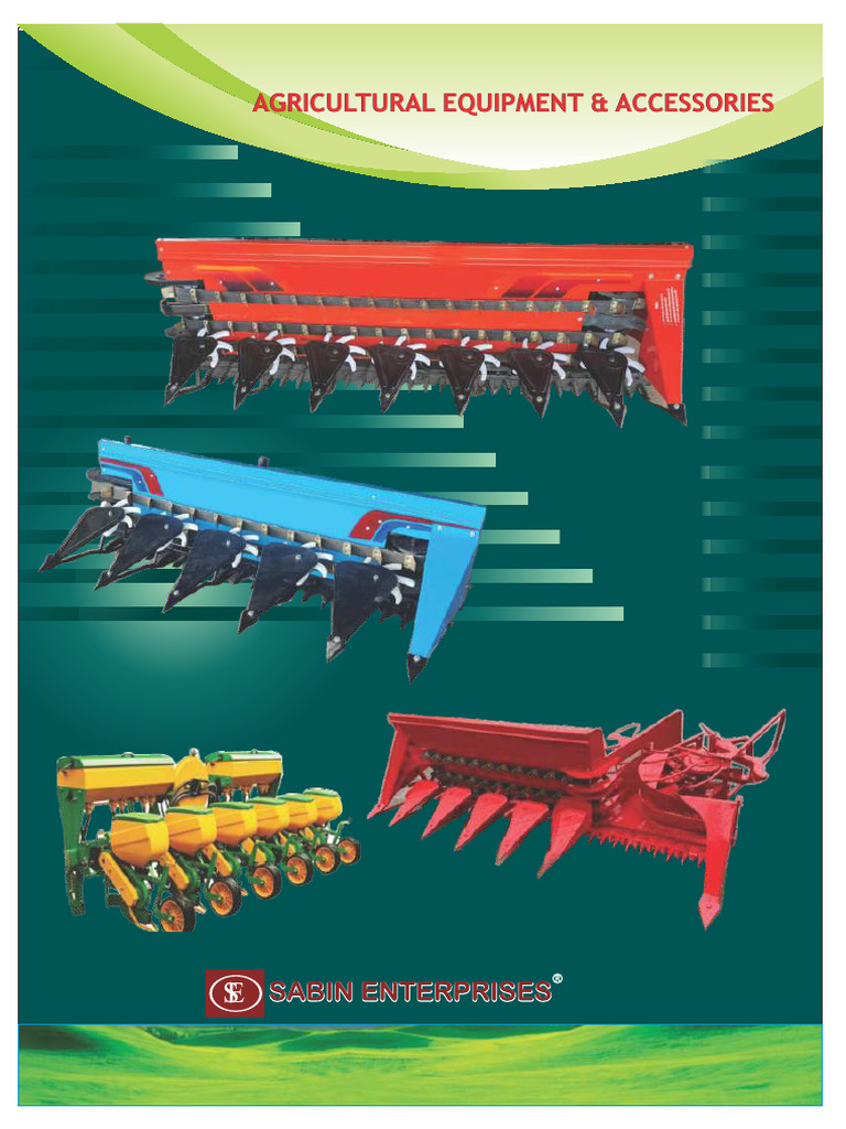 Agri Catalogue | PDF | Plough | Tractor