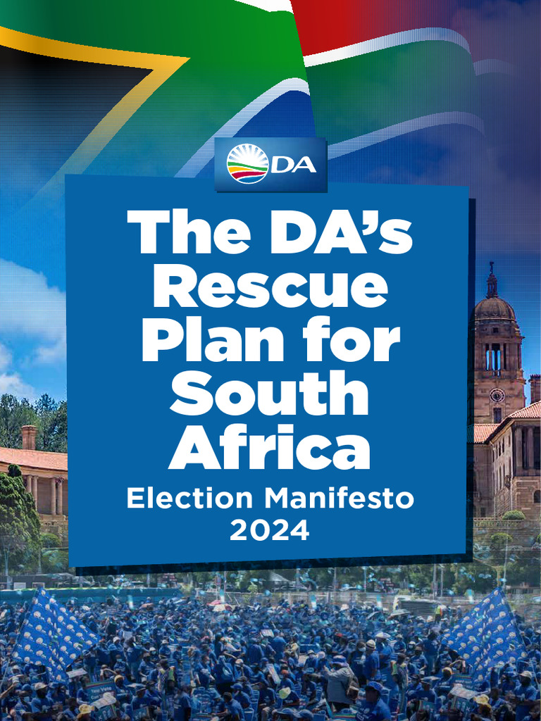 DA Election Manifesto 2024 | PDF | Electrical Grid | Police