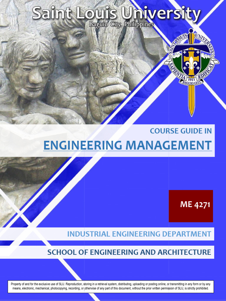 Engineering Management Guide | PDF | Educational Assessment | Online And Offline
