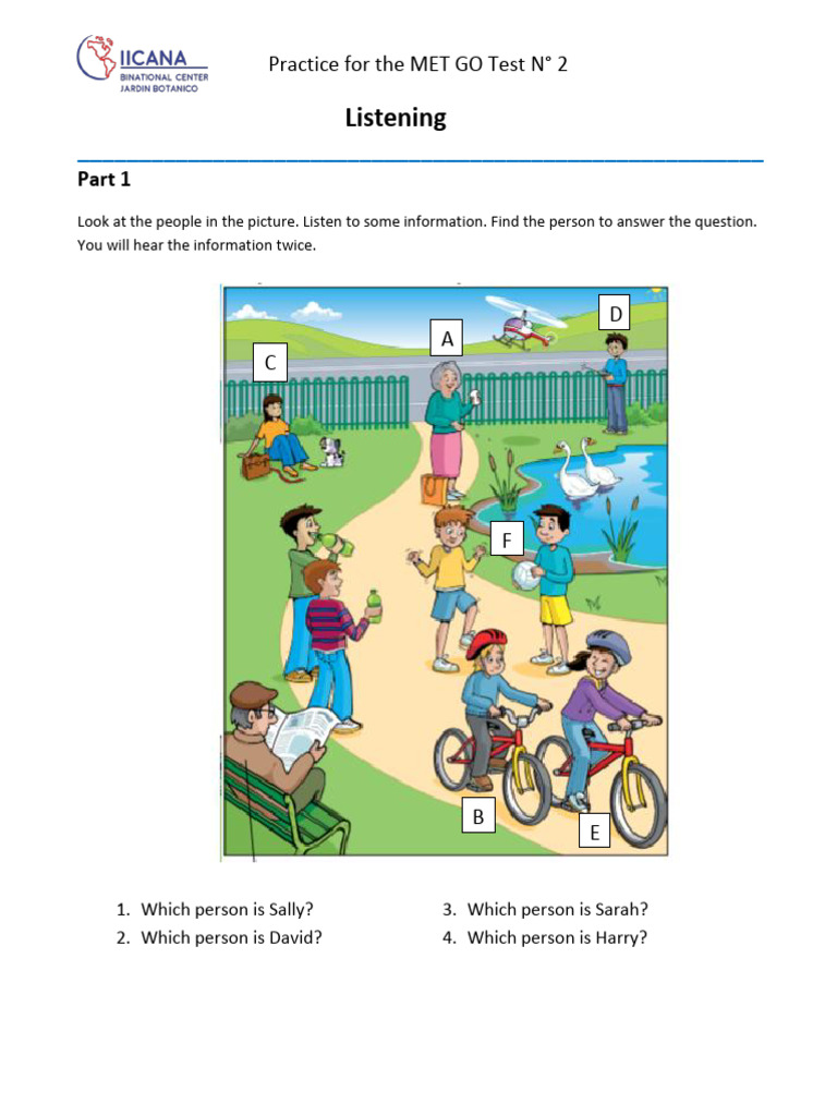 MET GO! Practice Test 2 | PDF