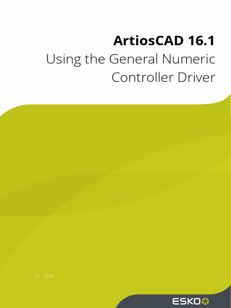 Using The General Numeric Controller Driver: Artioscad 16.1 | PDF ...