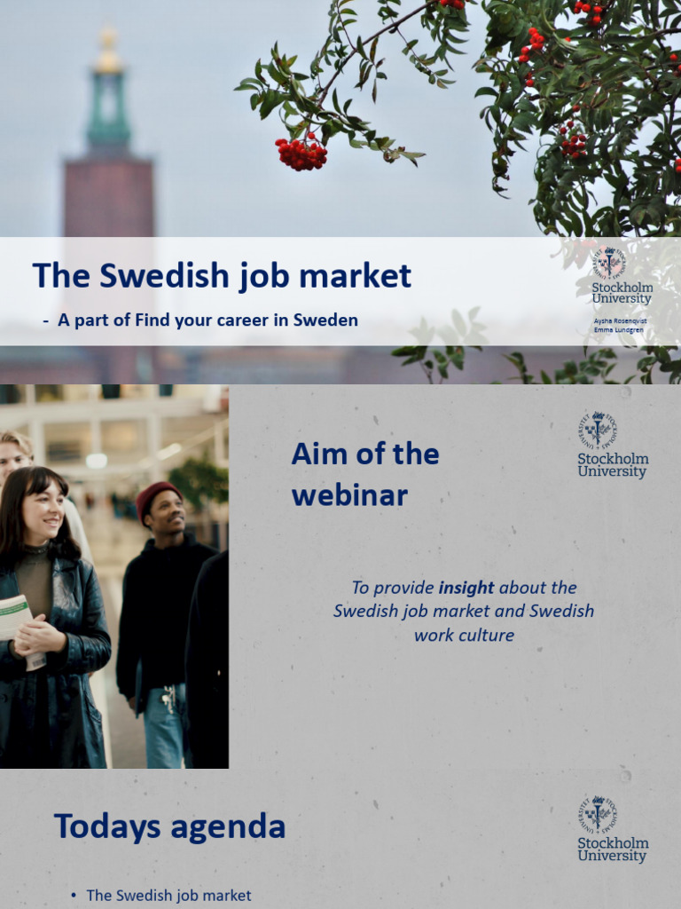 Insights on Sweden's Job Market | PDF | Sweden | Employment