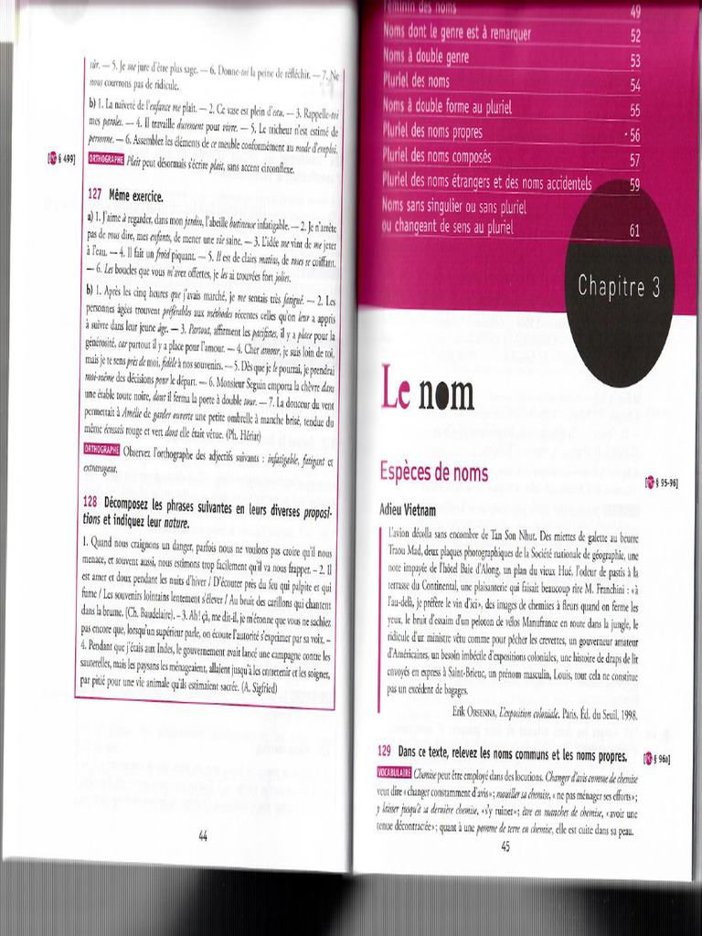 Grevisse Exe Nom Scan | PDF