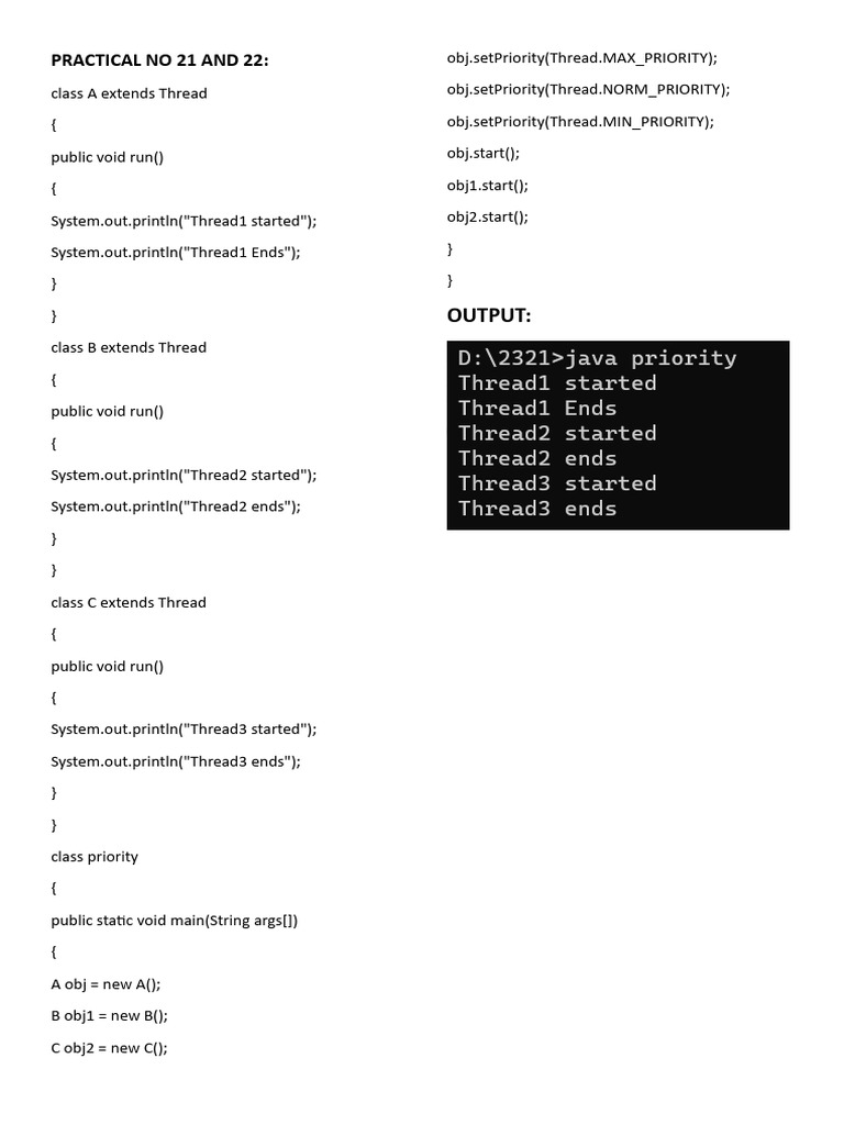 Practical No 21 22 and 28 | PDF | Software Development | Software ...