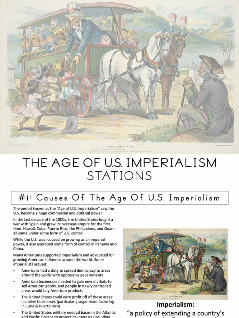 Age of US Imperialism Stations-1 | PDF