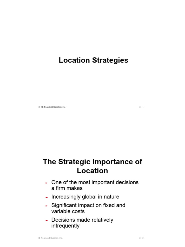 3 Location Strategies | PDF | Labour Economics | Geographic Information ...
