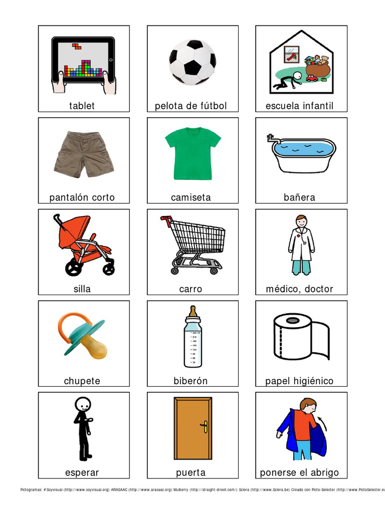 PICTOS. Rutinas | PDF