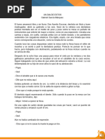 Un Dia de Estos, Gabriel Garcia Marquez | PDF