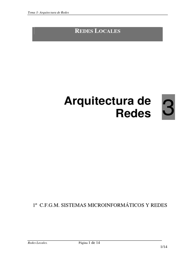 Redes Tema 3 Arquitectura de Redes | PDF | Protocolos de internet | Red ...