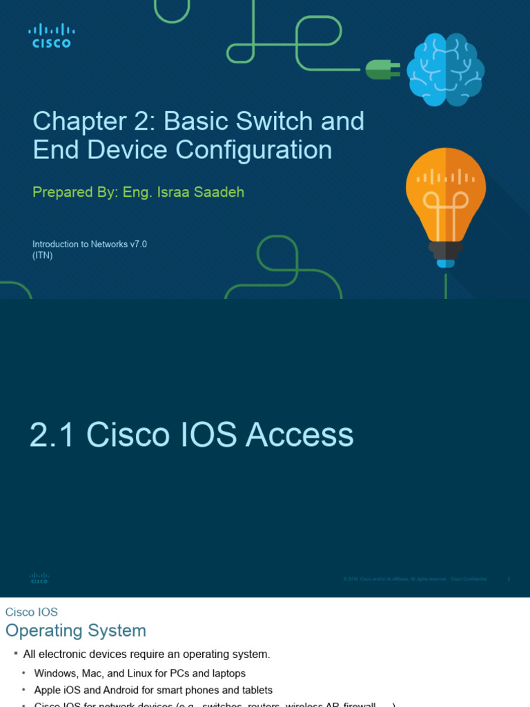 CCNA1-CH2-Basic Configuration | PDF | Ip Address | I Pv6 CCNA1-CH2-Basic Configuration | PDF | Ip Address | I Pv6