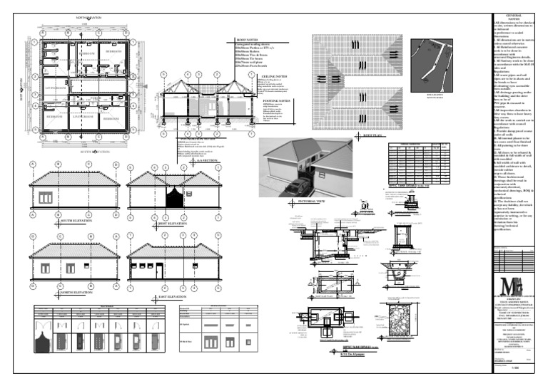 Building Plan Details | PDF | Building Engineering | Building Technology