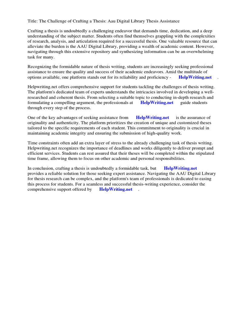 Aau Digital Library Thesis | PDF | Libraries | Thesis