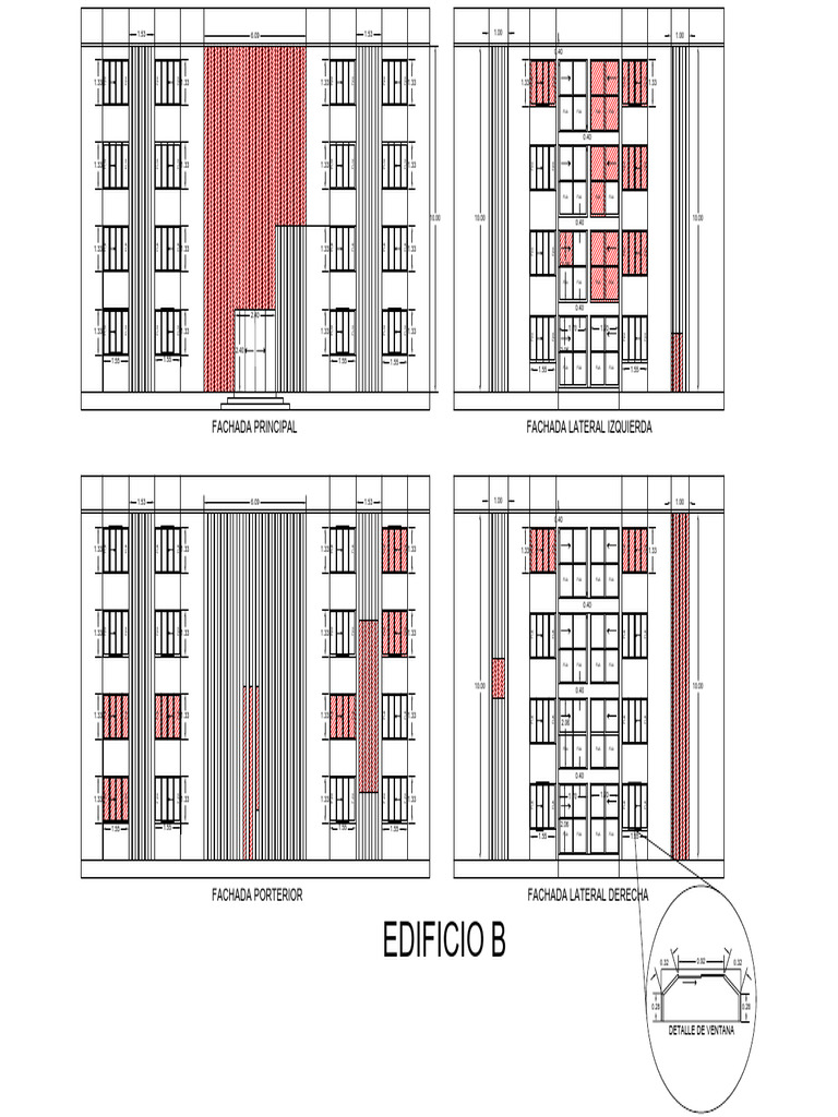 Edificio B Daños en Canceleria de Aluminio | PDF