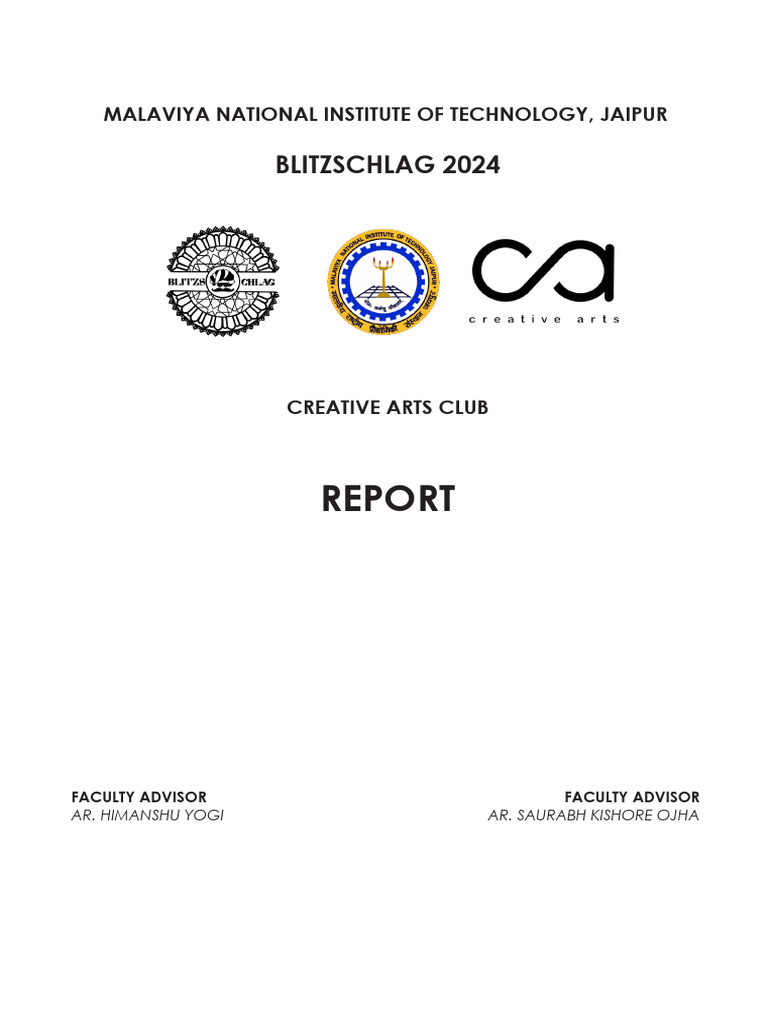 Club Report Final-1 | PDF | Paintings | Plastic Arts