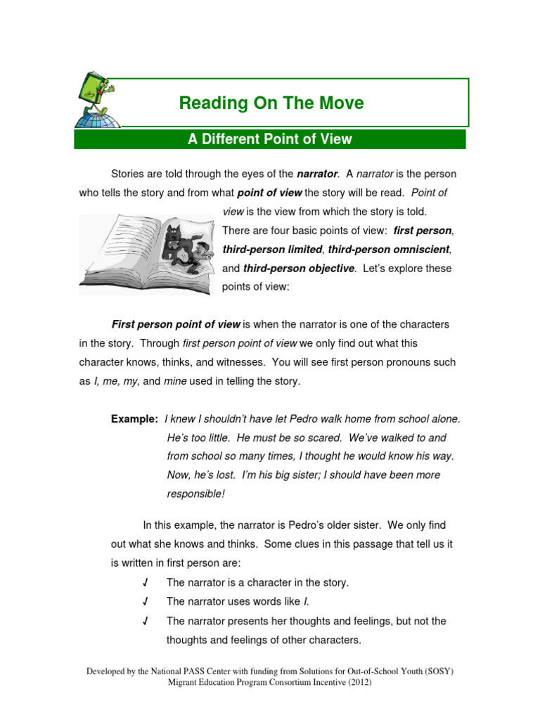 Understanding Narrative Perspectives | PDF | Narration