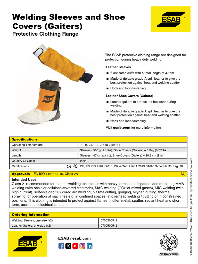 Esab 8 | PDF | Construction | Welding
