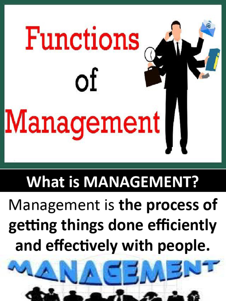 Functions of Management | PDF | Human Resources | Human Resource Management