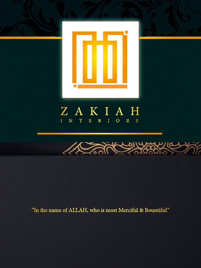 Zakiah - Calligraphy - Mosaic Work | PDF