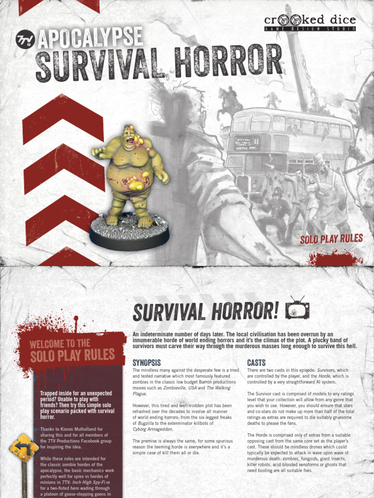 Apocalypse Solo Rules | PDF