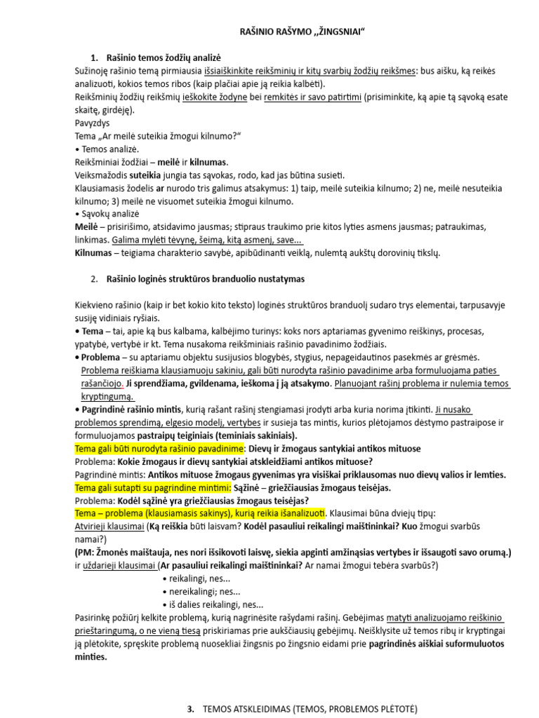 Rasinio Atmintine | PDF