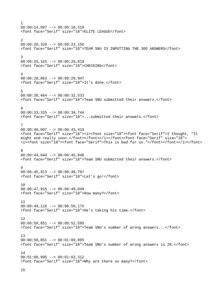 University War Ep 2 ENG Script | PDF | Computers