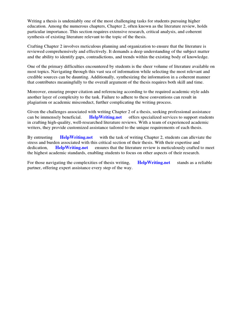 Chapter 2 Thesis PDF | PDF | Thesis | Computer Network