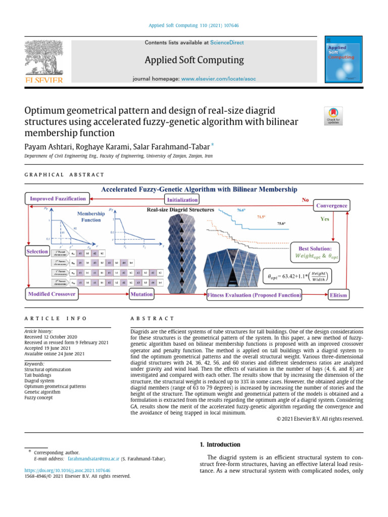 1 s2.0 S1568494621005676 Main | PDF | Mathematical Optimization | Genetic Algorithm