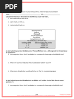 U500 Conversion Chart | PDF | Syringe