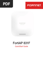 Fortiap U431F/U433F: Quick Start Guide | PDF | Ip Address | License