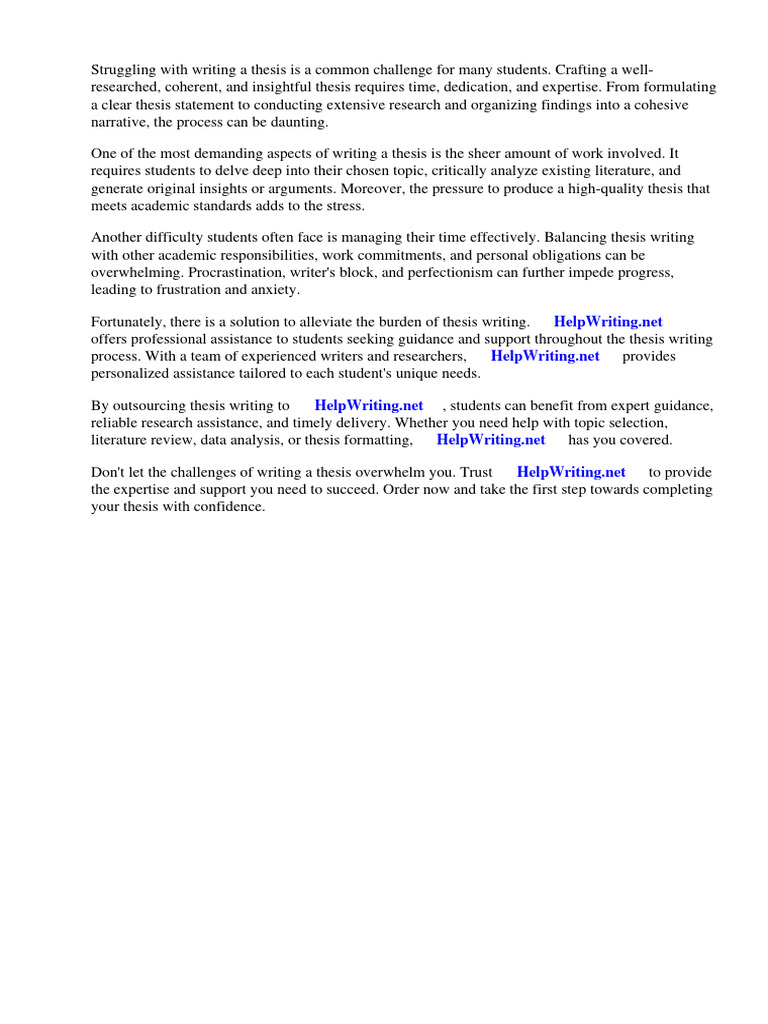 Thesis Autobiography Sample | PDF | Essays | Experience