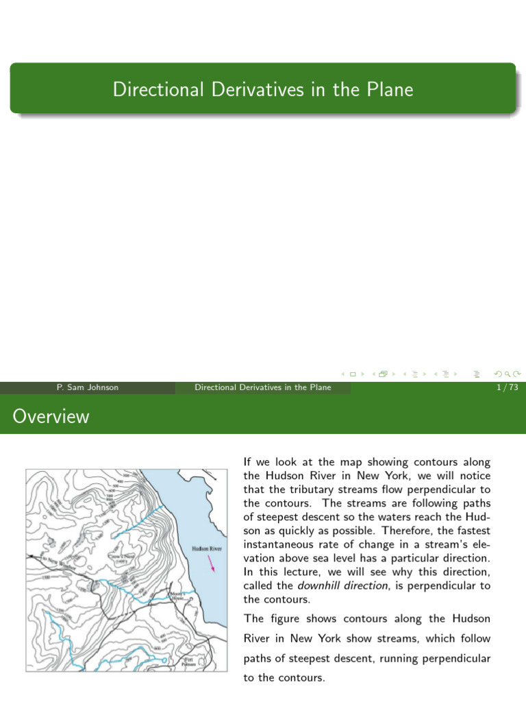 Directional Derivatives Pdf Derivative Gradient