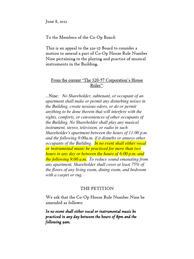 Rule Nine Letter To The Board | Download Free PDF | Justice | Crime ...
