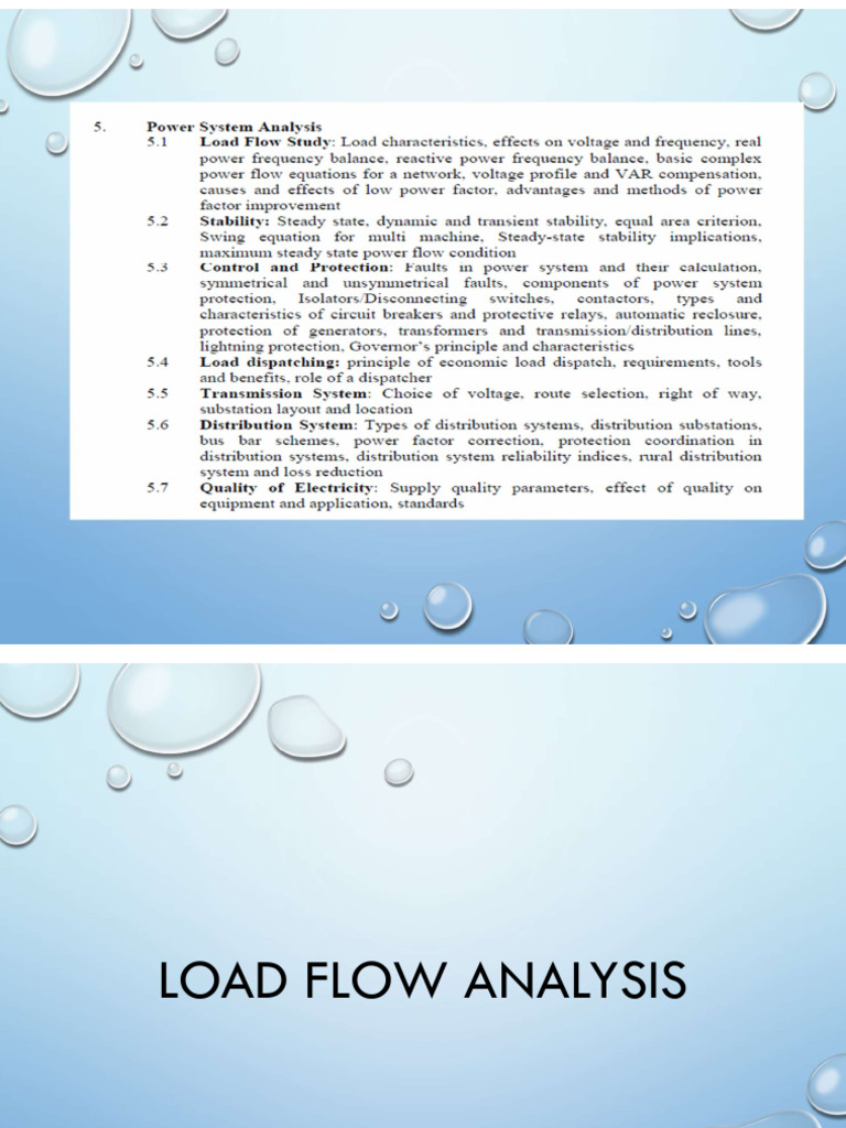 Power Flow Analysis in Power Systems | PDF | Electrical Engineering ...