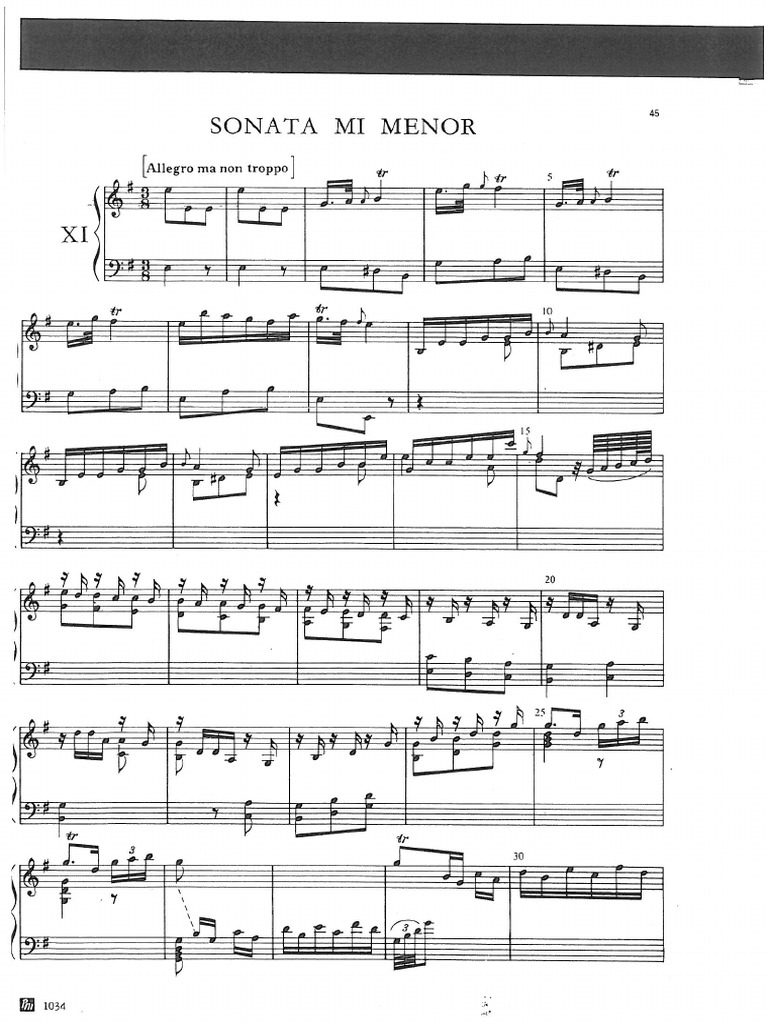 25 Sonatas - Sonatas 11 a 25 2 | PDF