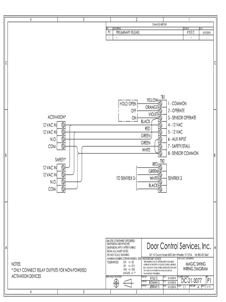 Wire Diagram | PDF