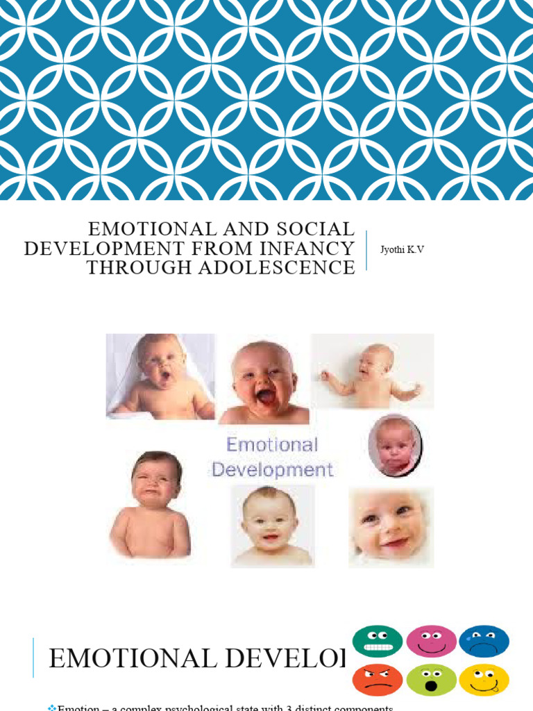 Emotional And Social Development From Infancy Through Adolescence Pdf