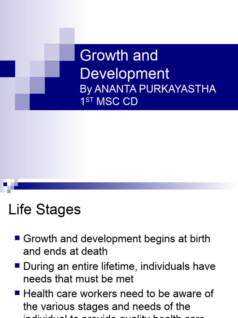Growth and Development | PDF | Puberty | Adolescence